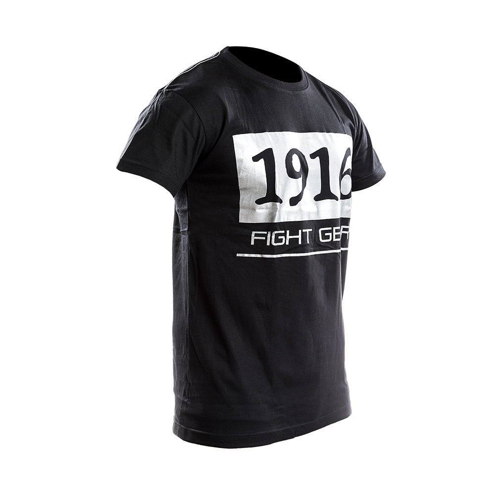 1916 Classic Shirt Zwart/Zilver - 1916 Fight Gear