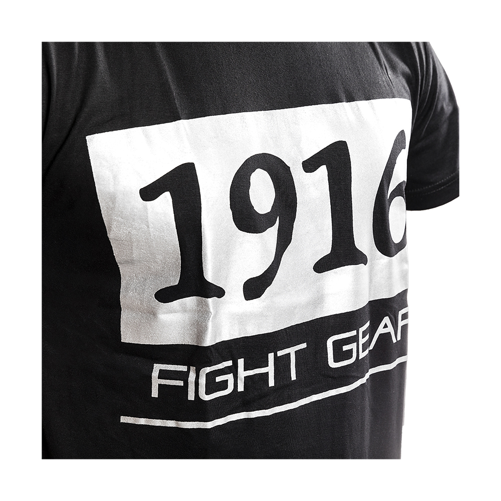 1916 Classic Shirt Zwart/Zilver - 1916 Fight Gear
